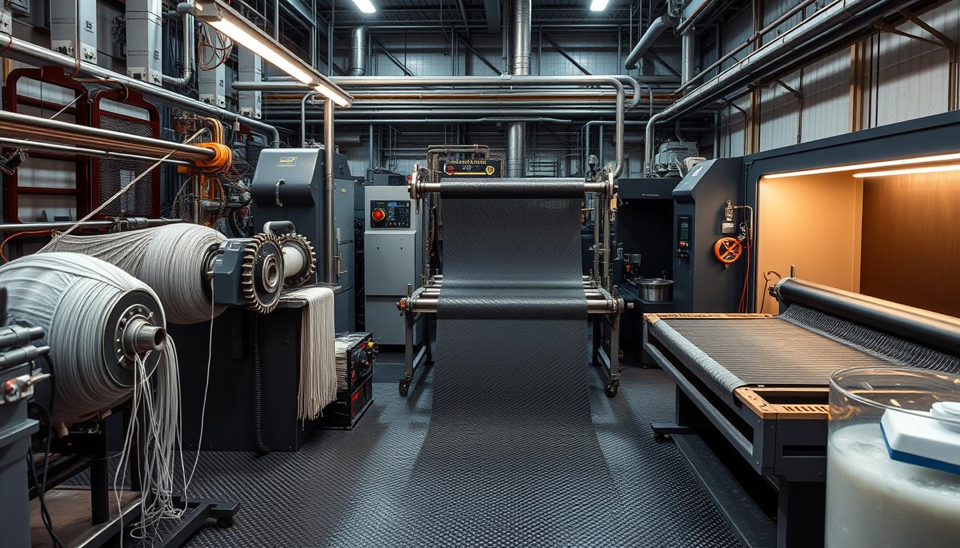 Carbon fiber production process - IMPACT MATERIALS